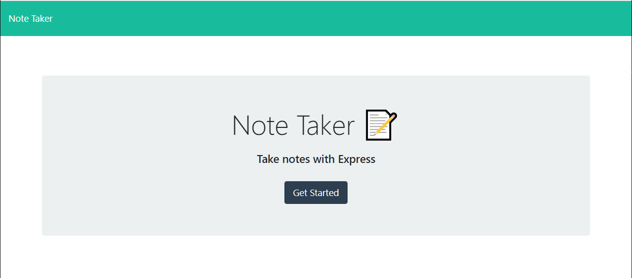 GitHub - bmaggiano/Note-Taker-App