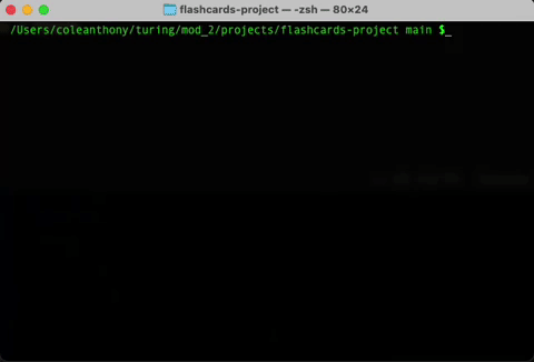 GitHub - coleanthony1990/flashcards-project: Flashcards project