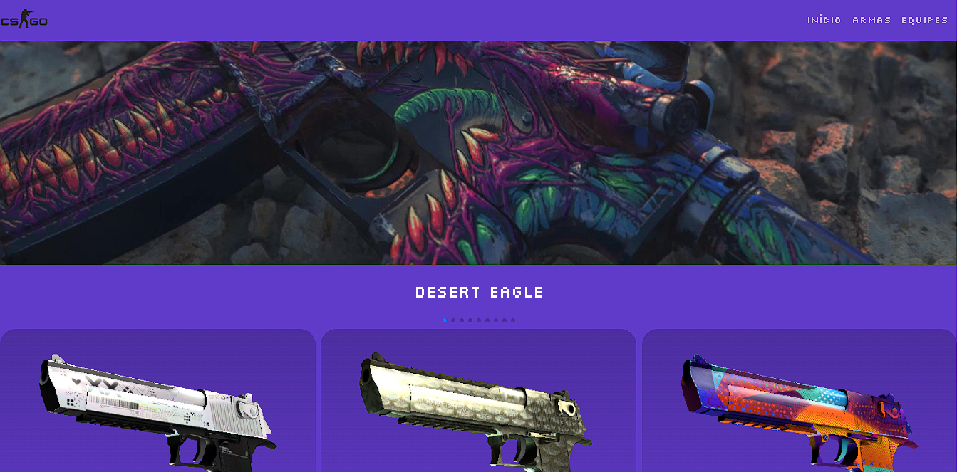 GitHub - Faeldevs/csgo-infos: Projeto "Csgo dos Cria"