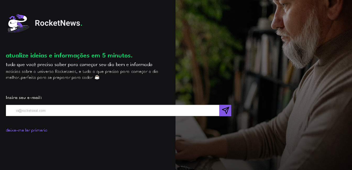 GitHub - Faeldevs/Rockt-News: Desafio concluído do projeto #RocketNews