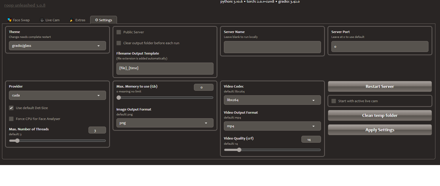 resolution · C0untFloyd roop-unleashed · Discussion #234 · GitHub