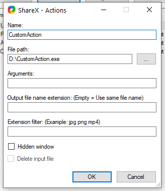 Actions configured not triggered when using "Copy to clipboard" + "Perform actions" on the ...