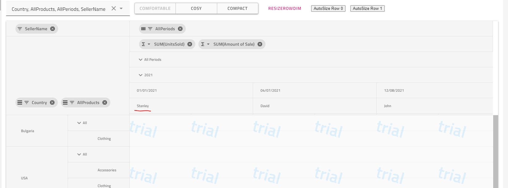 [igxPivot] Column dimension do not get properly updated after moving a dimension from columns to ...