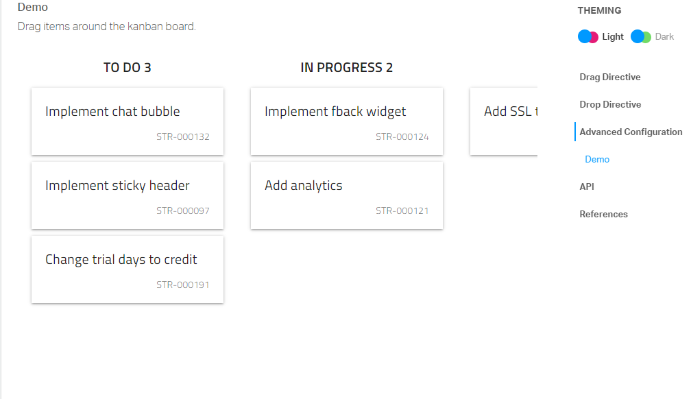 Draganddrop Kanban Sample Is Not Fully Visible · Issue 1709 · Igniteui Igniteui Angular Samples