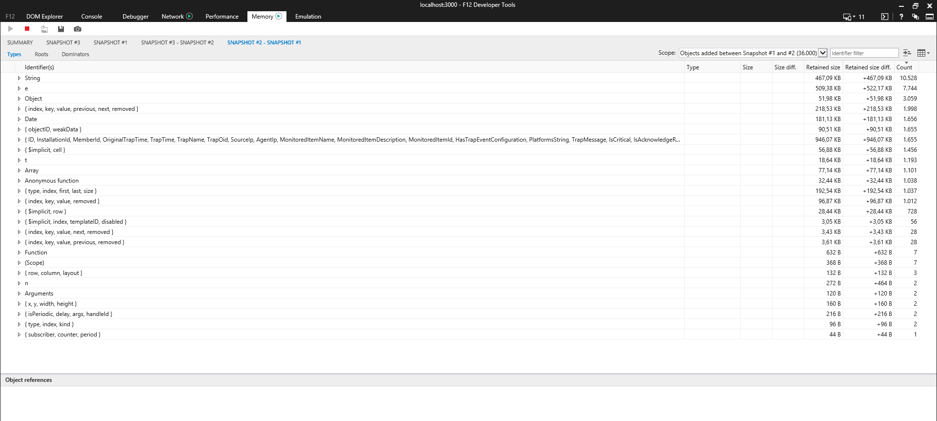 IE11 memory leak with igxGrid · Issue #7419 · IgniteUI/igniteui-angular · GitHub