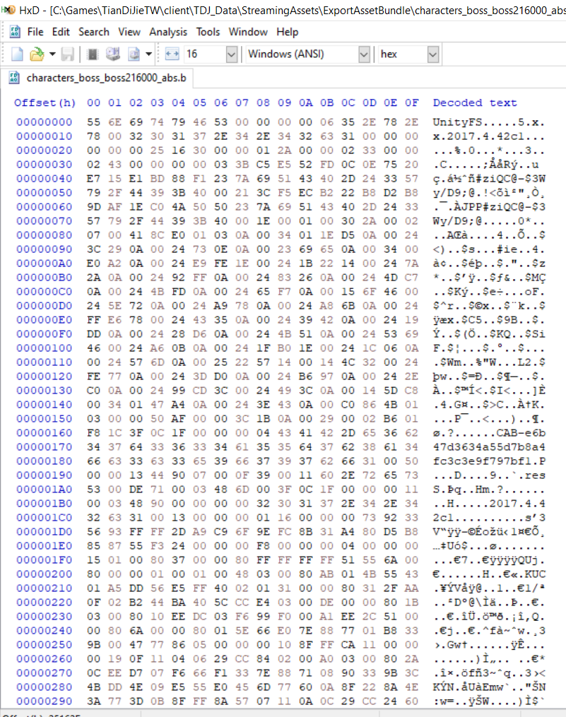 Getting this issue trying to open a file · Issue #976 · Perfare/AssetStudio · GitHub
