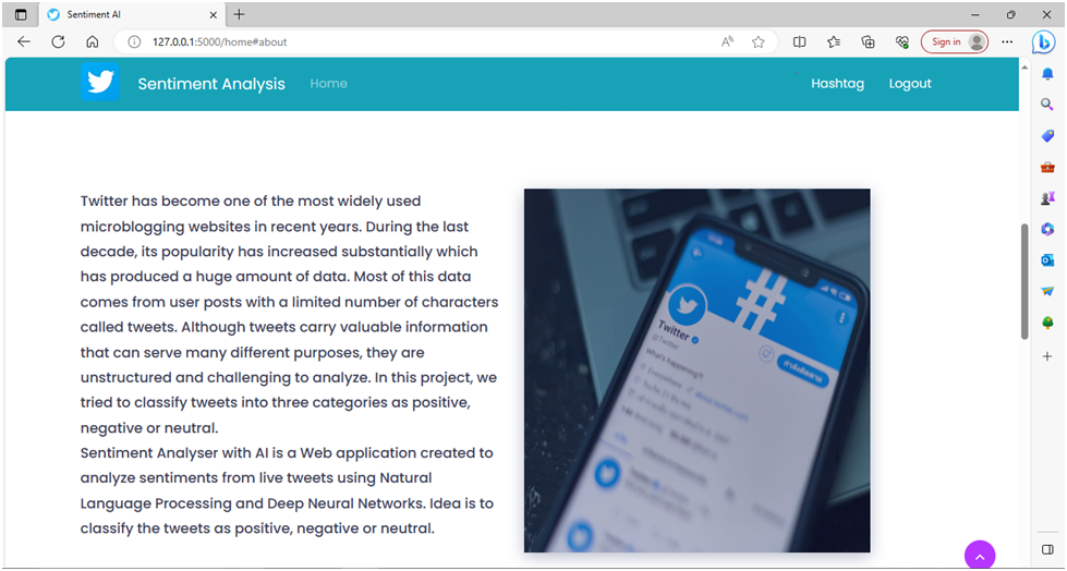 GitHub - sharma07shivani/Sentiment-Analyzer-with-AI: Web application to analyze sentiments from ...