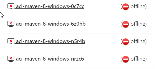 Pipeline failing from 'maven-windows' nodes offline · Issue #3094 · jenkins-infra/helpdesk · GitHub