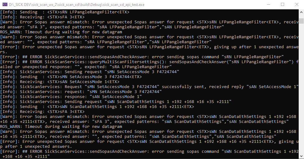 Usage of the Driver for Linux generic without ROS · Issue #169 · SICKAG/sick_scan_xd · GitHub