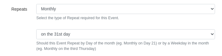 Repeating for the 'nth week' of a month does not give the desired outcome · Issue #2466 ...