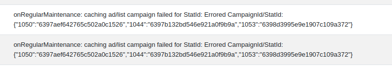 Audience Connector: Regular Maintenance fails with Campaign not found · Issue #2987 ...