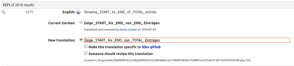 Library - Shows incorrect value for all entries with German locale · Issue #1193 · xibosignage ...