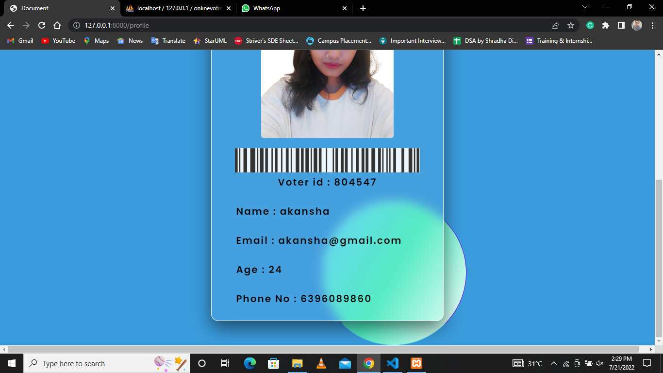 GitHub - Akansha9821/Online-voting-Application: Online voting application project based on e ...