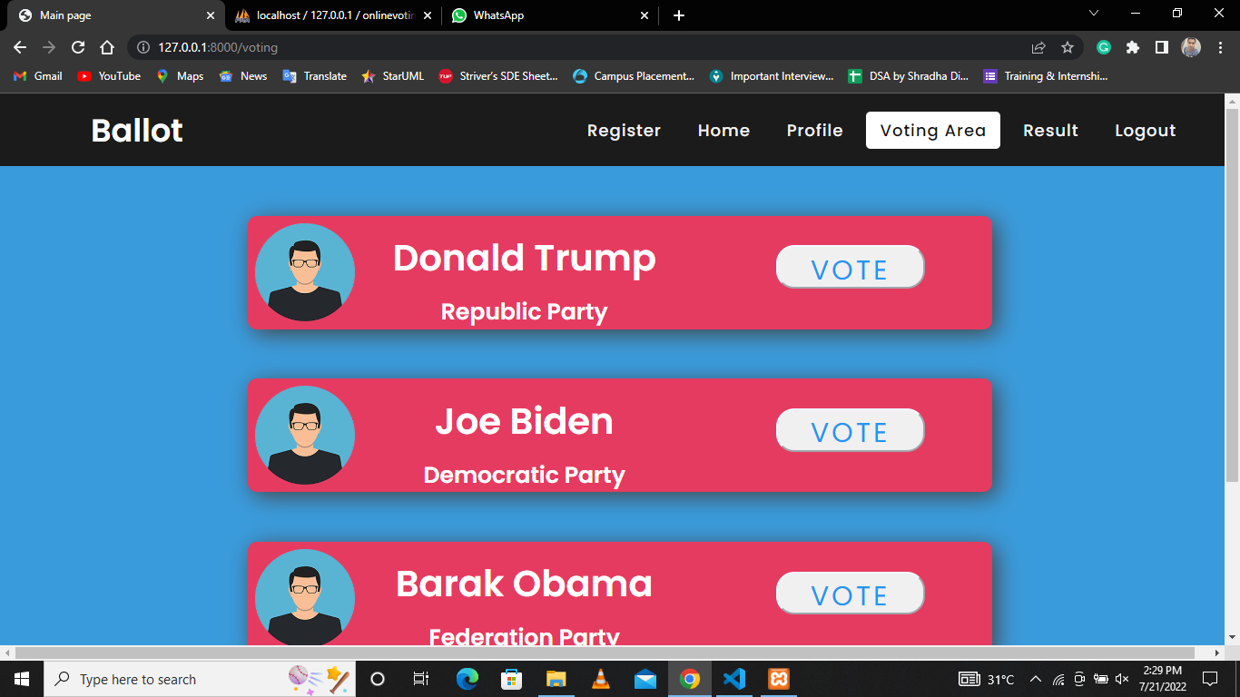 GitHub - Akansha9821/Online-voting-Application: Online voting ...