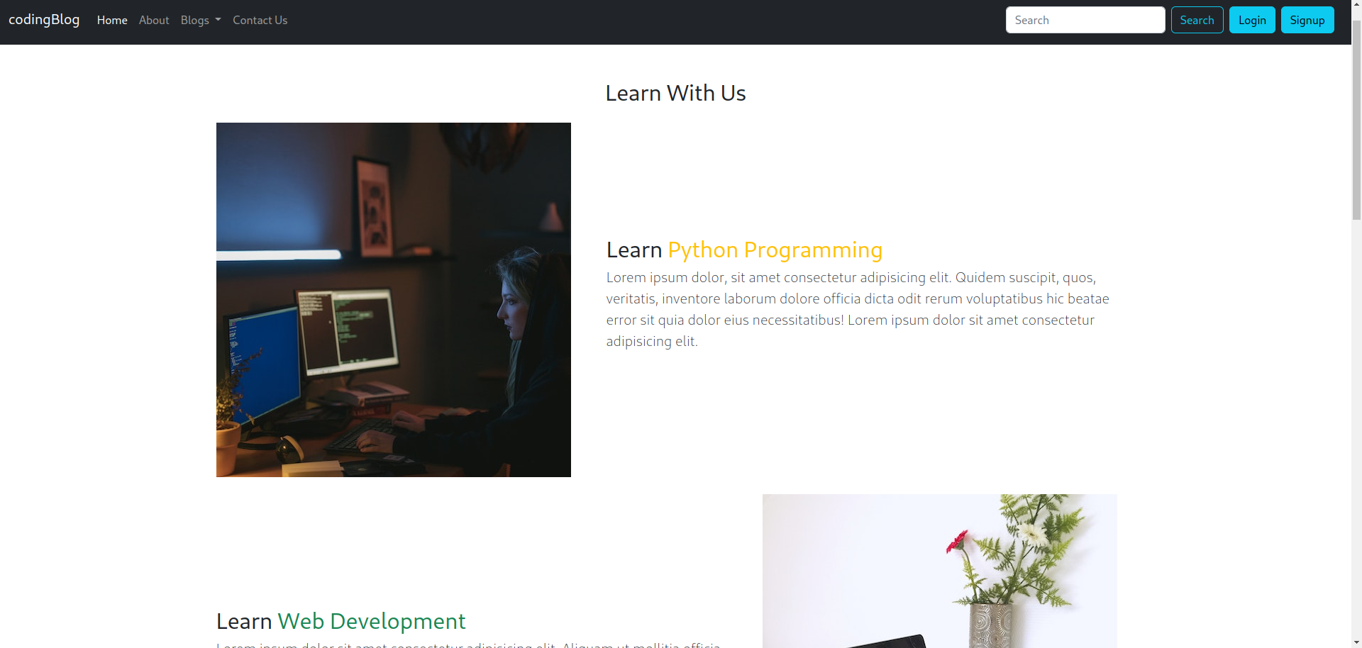 Github Kunwar Pratapcoding Blog Website This Is Coding Blog Website 2438