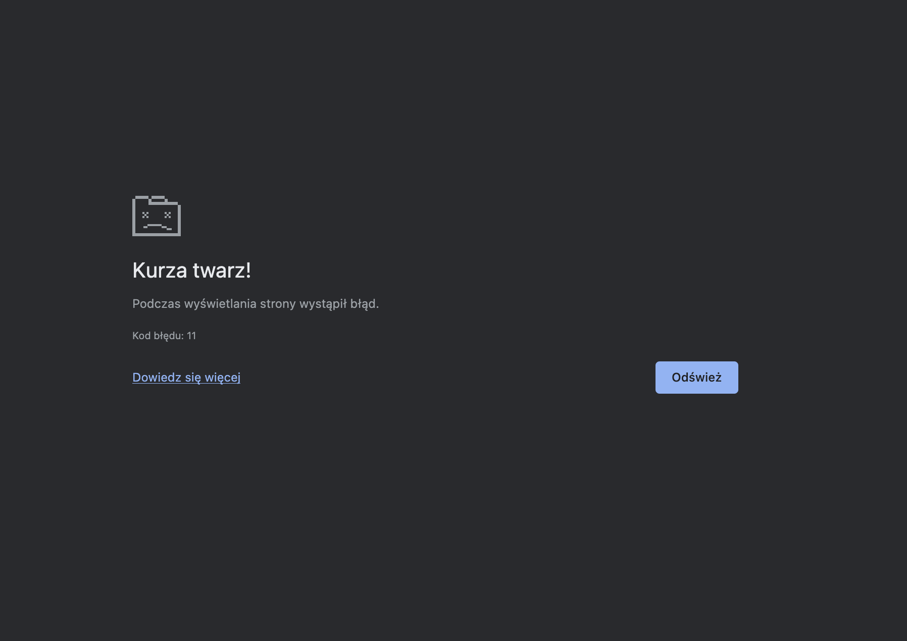 Aw Snap Error When Trying To Open Video In Pip Mode · Issue 467 