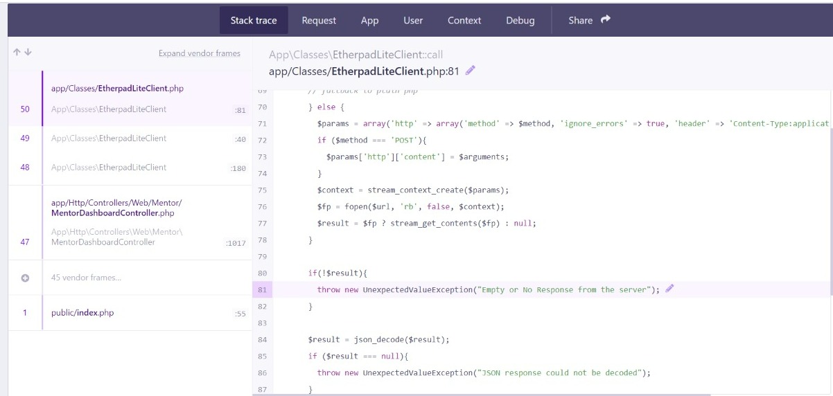 Issue with createPad in centos server · Issue #5516 · ether/etherpad-lite · GitHub