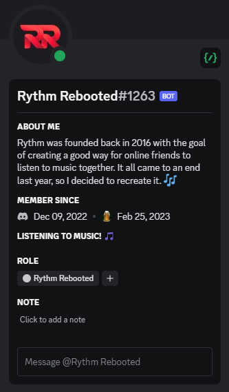 GitHub - chrisrca/rythm-rebooted