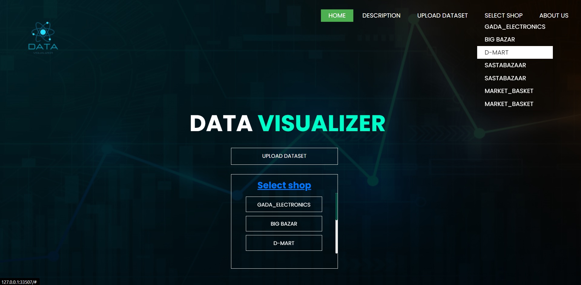 GitHub - parthin-12/Data_Visualizer_app: Data Recommendation