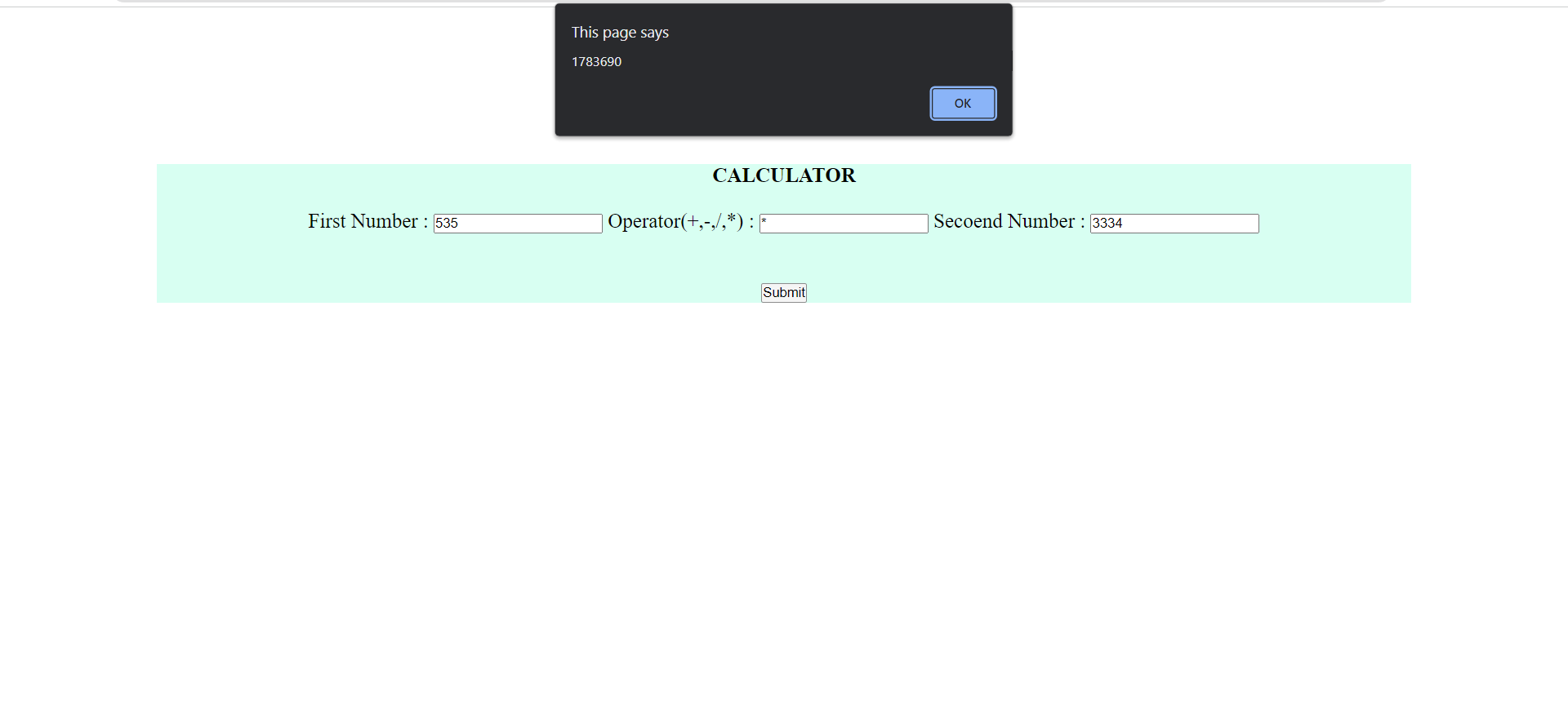 Github Rajkandane Calculator