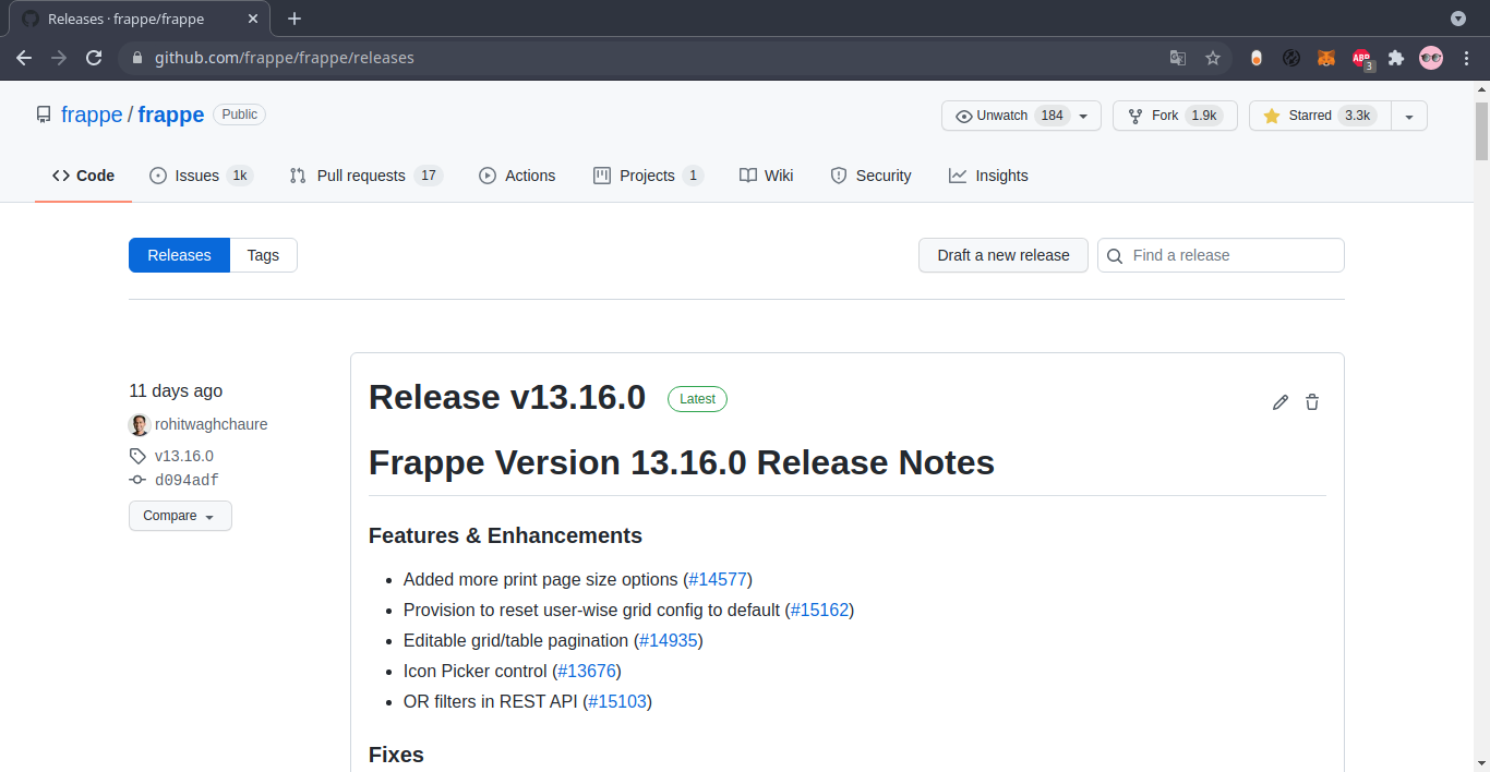 Docker Pulling Latest Image V13 16 1 Manifest For Frappe Frappe Socketio V13 16 1 Not Found