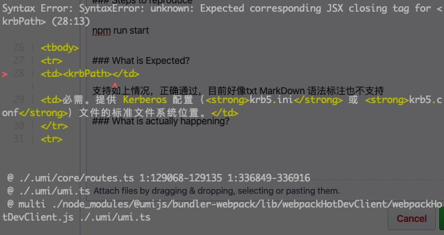 符号转义失败 · Issue #129 · umijs/dumi · GitHub