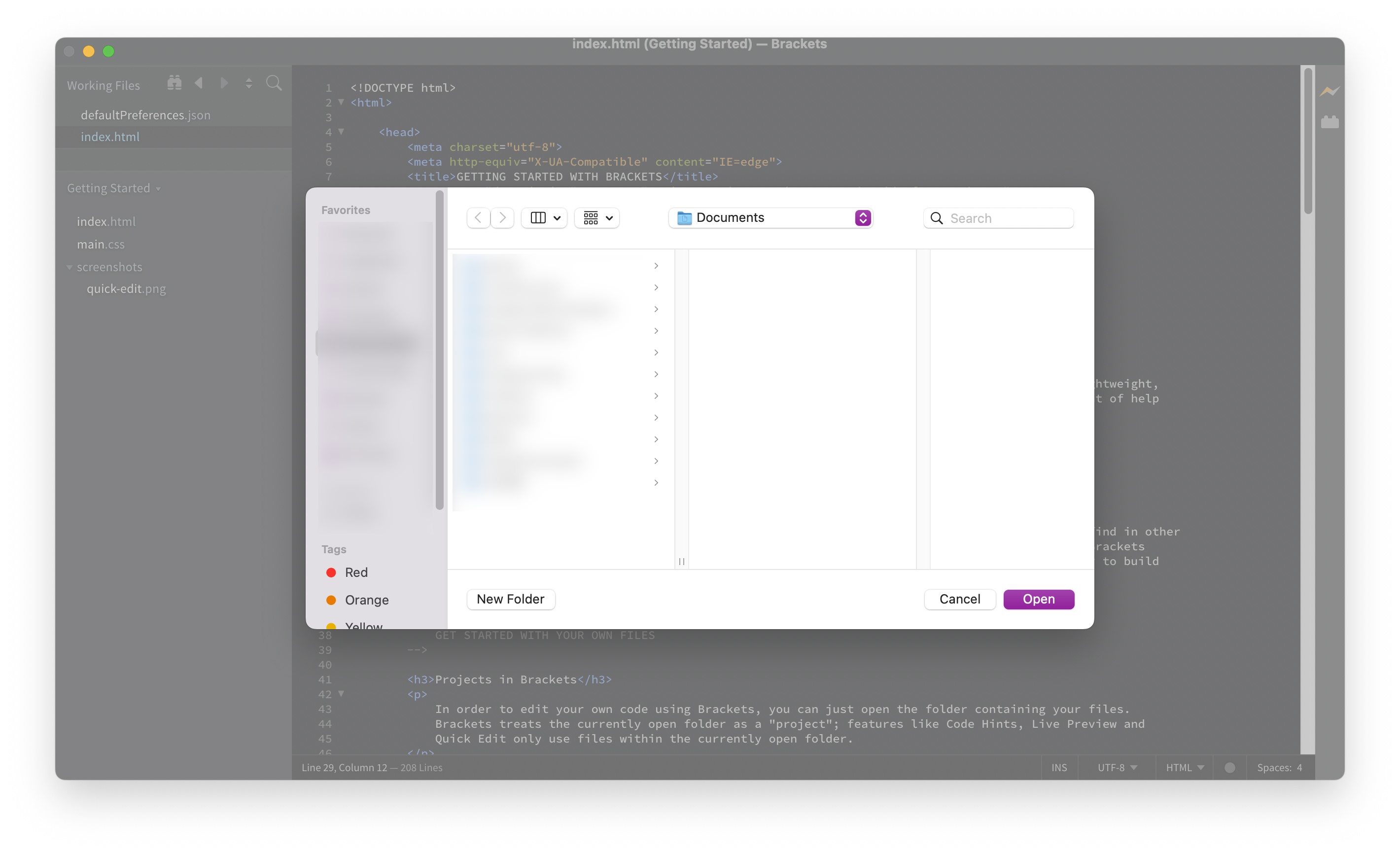 Text in the title bar not vertically aligned (Mac os) · Issue #99 · brackets-cont/brackets · GitHub