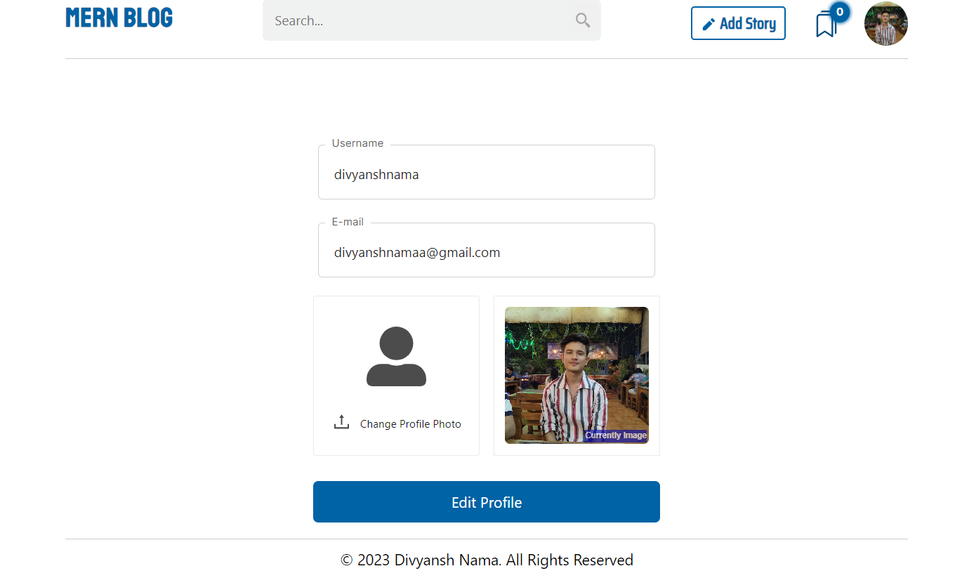 GitHub - divyanshnama/blog-website-mern
