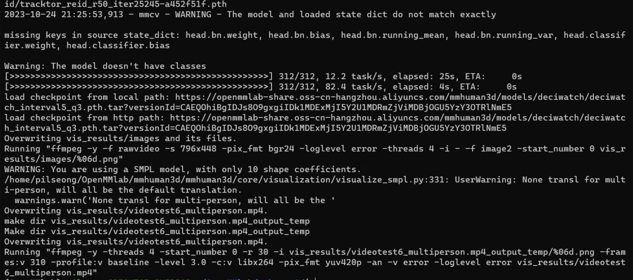 Error While Running Estimatesmplpy · Issue 384 · Open Mmlab