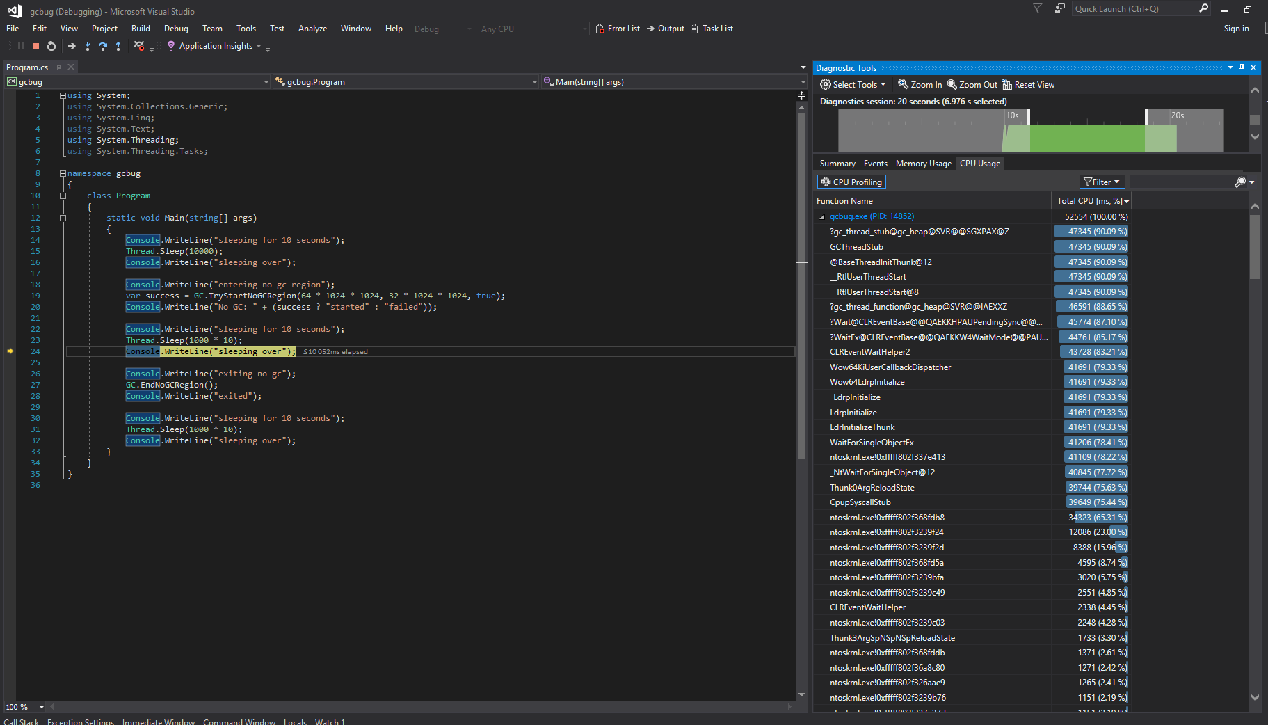 Server GC and NoGCRegion · Issue #8656 · dotnet/runtime · GitHub