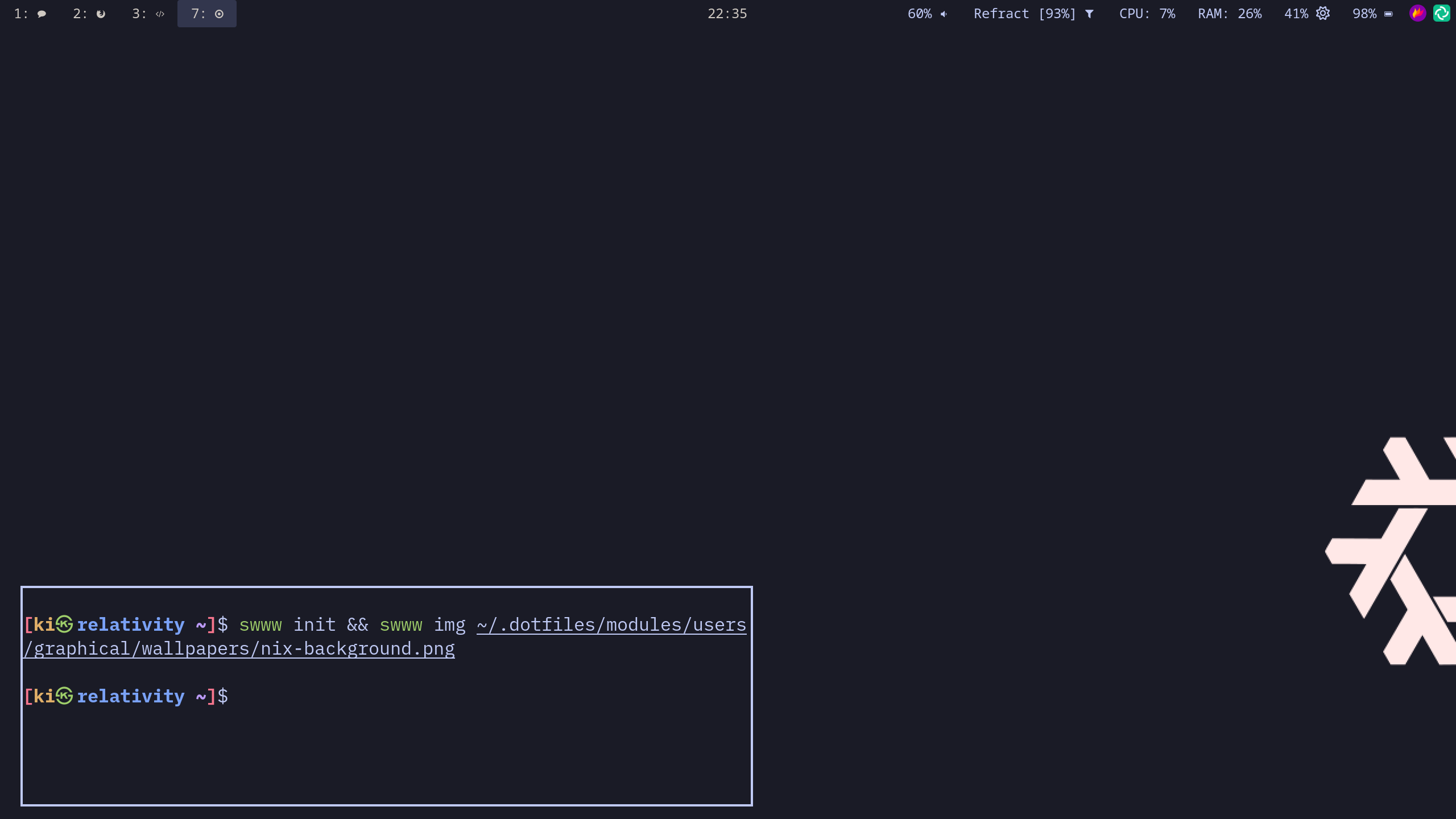 Wallpaper set to lower than native res on HiDPI · Issue #22 · LGFae/swww · GitHub