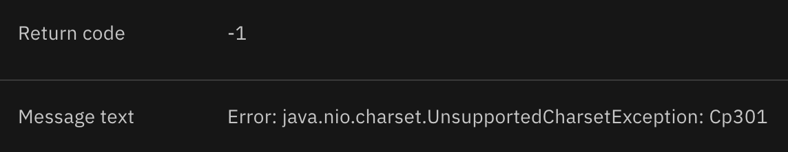 Select ASCII graphic data returns internal error · Issue #82 · IBM/db2forzosdeveloperextension ...