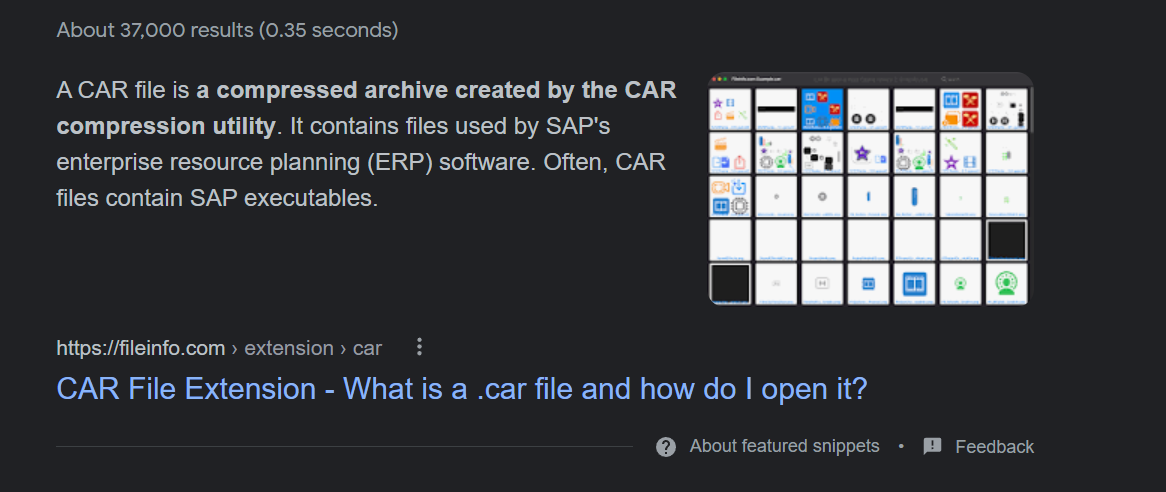 Car File Will Always Say Unkown File Format Frac · Issue 5386