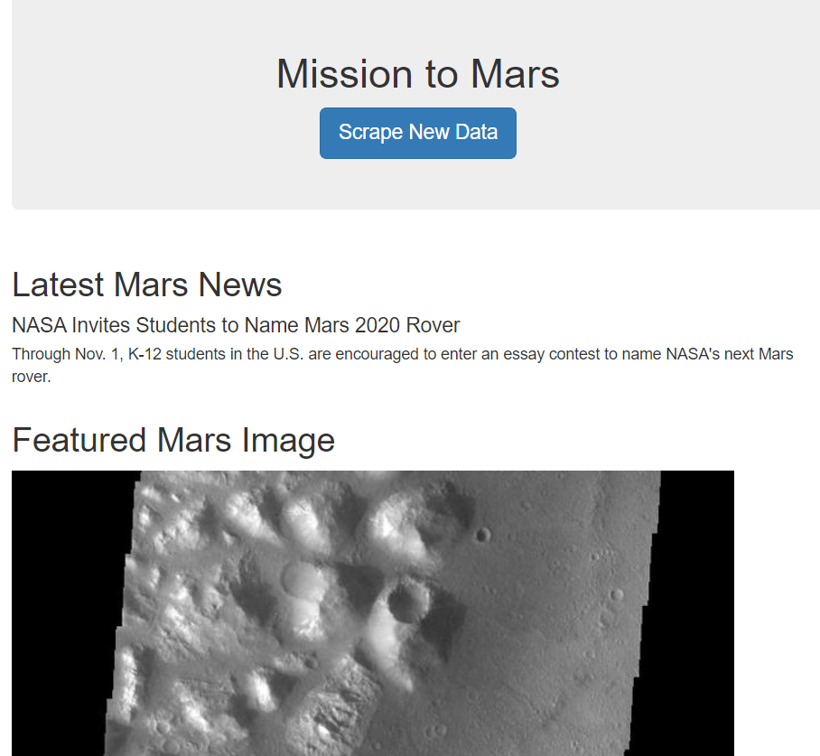 GitHub - clarkb21/Mission-to-Mars