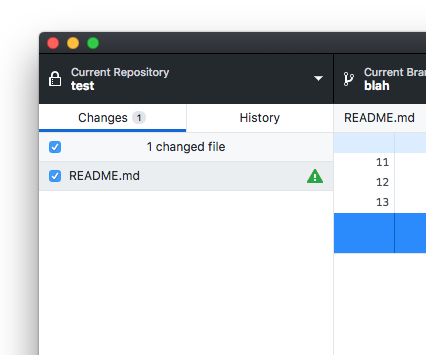 Reflect resolved conflicts in commit view · Issue #5609 · desktop/desktop · GitHub