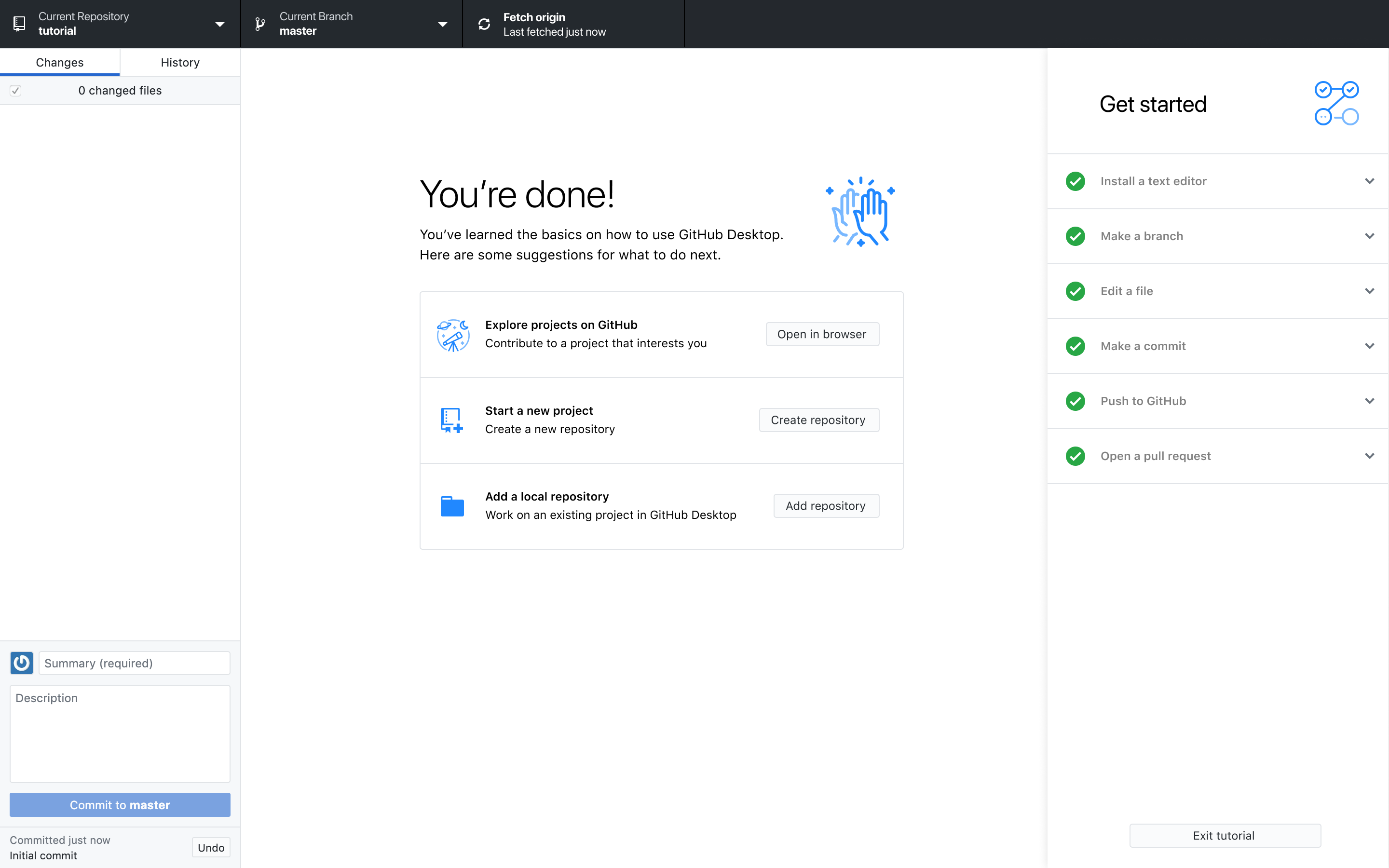 [Onboarding tutorial] Create "Welcome" and "You're done" panes · Issue ...