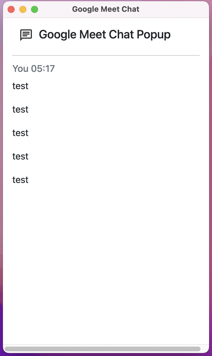 GitHub - ppluuums-jp/google-meet-chat-popup