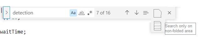 Find: add option to ignore folded regions · Issue #168701 · microsoft ...