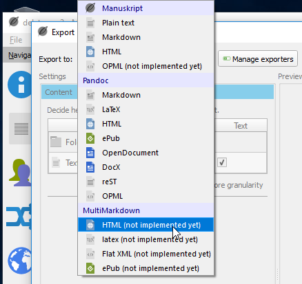 Compile Issue for Pandoc Formats - pandoc.exe incorrect · Issue #186 · olivierkes/manuskript ...