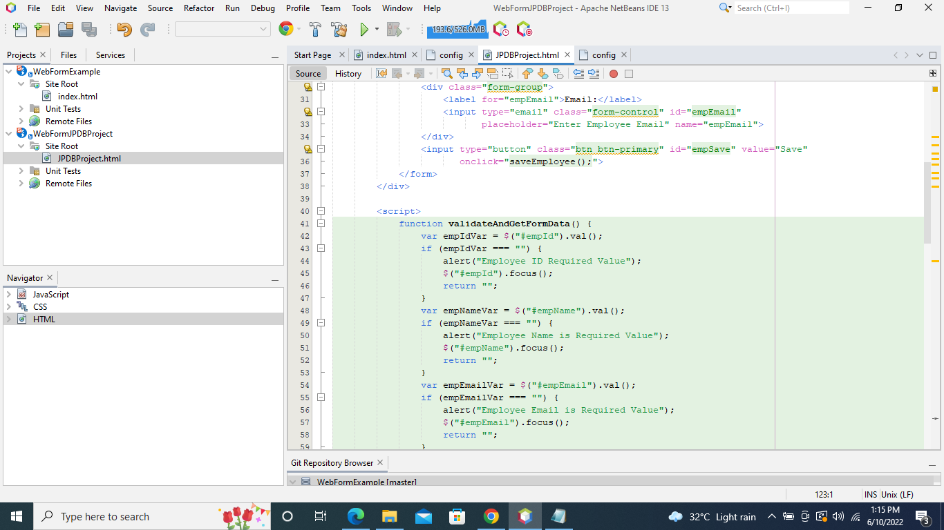GitHub - priyankaaa1109/JPDB_Project