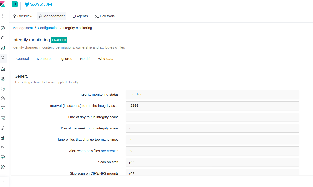 Adapt Wazuh app for internal options deprecation · Issue #1858 · wazuh/wazuh-dashboard-plugins ...