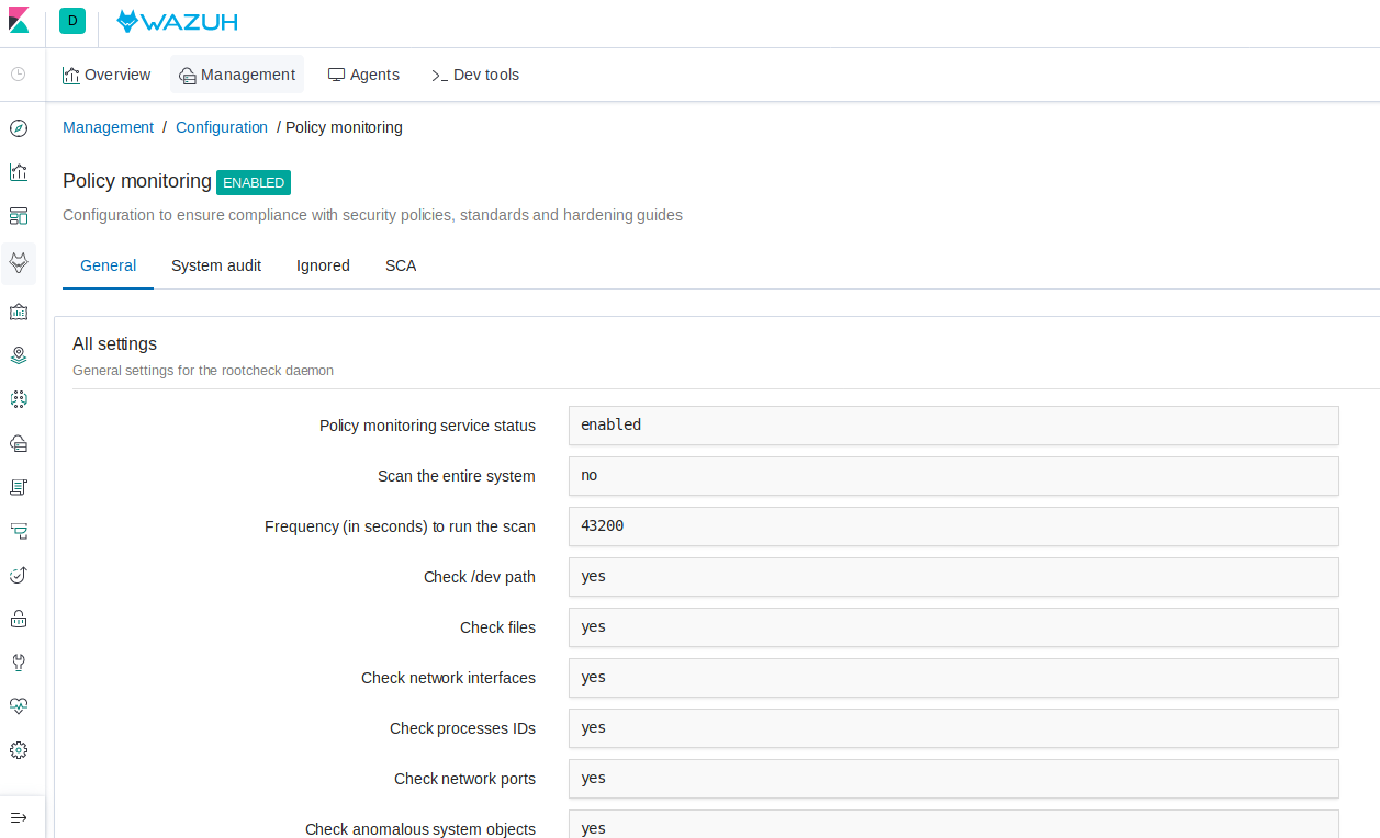 Adapt Wazuh app for internal options deprecation · Issue #1858 · wazuh/wazuh-dashboard-plugins ...