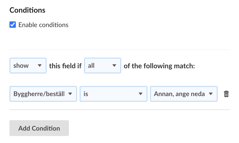 Umbraco Forms 7 0 7 Conditions Not Working With Dropdownlist · Issue 628 · Umbraco Umbraco