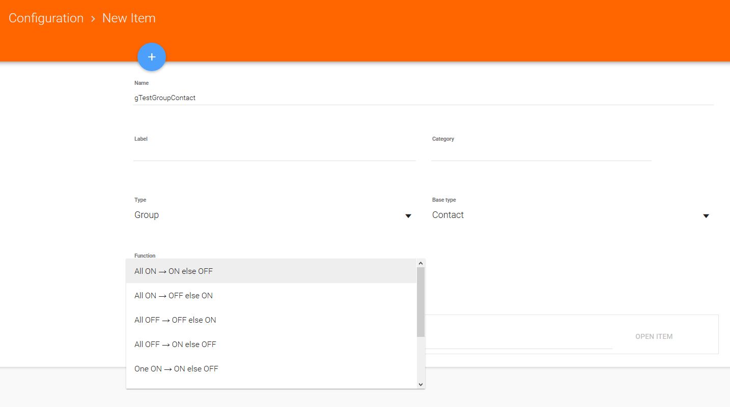 PaperUI: creating a Group with Base type Contact gives wrong functions dropdown dialog · Issue ...