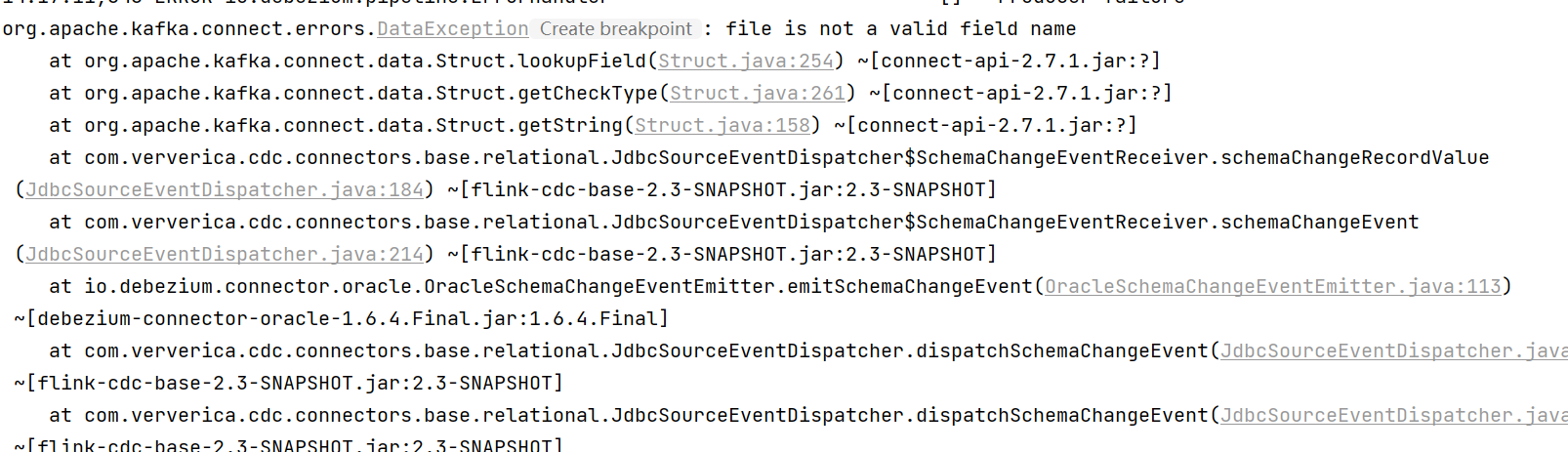 There may be some bugs in the JdbcSourceEventDispatcher class · Issue #1804 · apache/flink-cdc ...