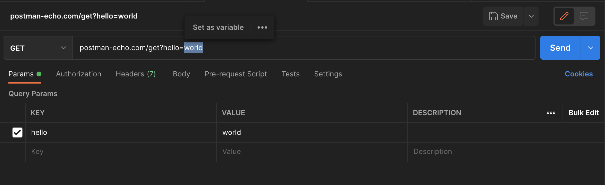 Set collection variable using right click context menu · Issue #10808 · postmanlabs/postman-app ...