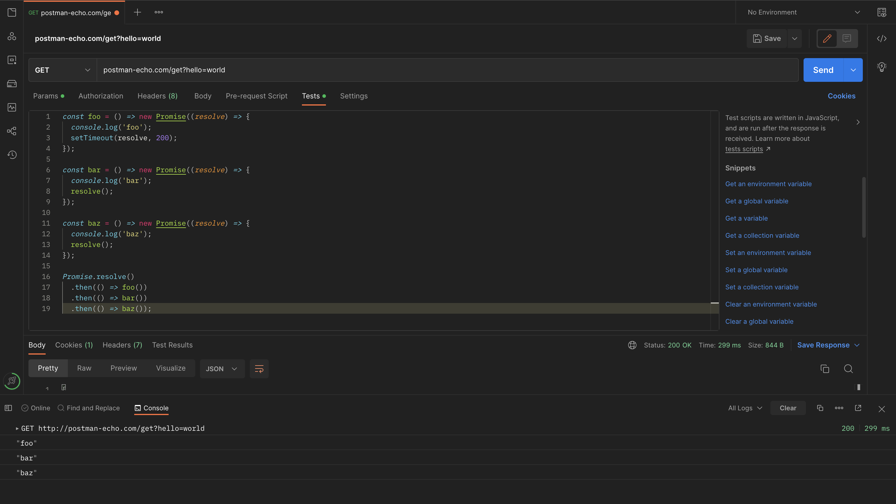 Support for Promises & Async / Await in scripts · Issue #4131 ...