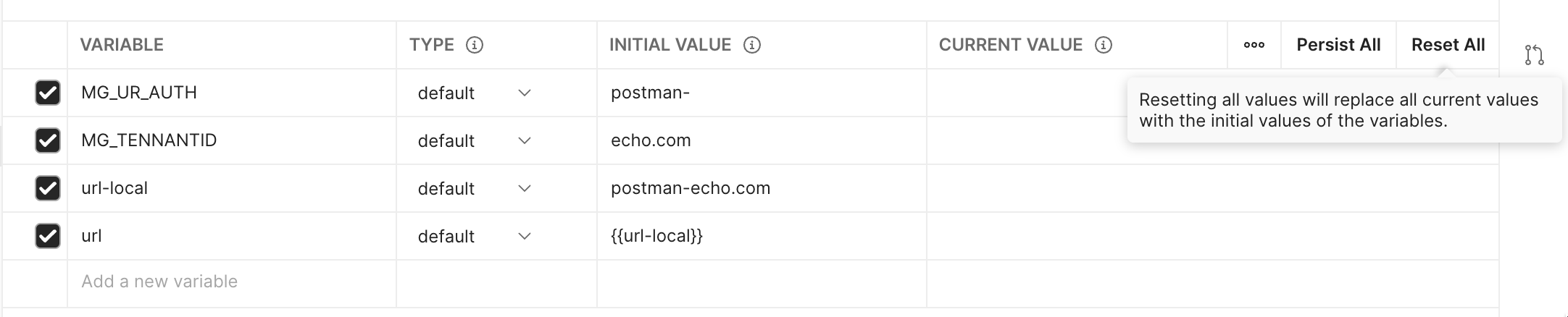 Variable Reference Dont Works · Issue 11643 · Postmanlabspostman App Support · Github