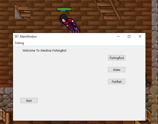 GitHub - wojtas99/Medivia-FishingBot: Simple Bot with UI that allows you to do fishing even when ...
