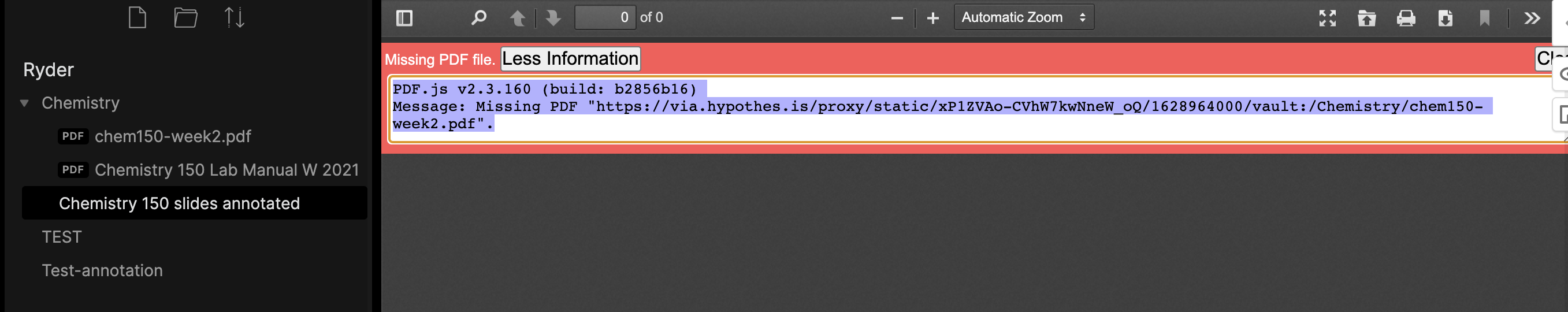 Can't find any pdf files · Issue #71 · elias-sundqvist/obsidian-annotator · GitHub